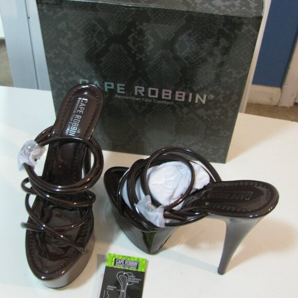Cape Robbin | Shoes | Cape Robbin Stiletto Sandal Size 8 New In Box 75 ...